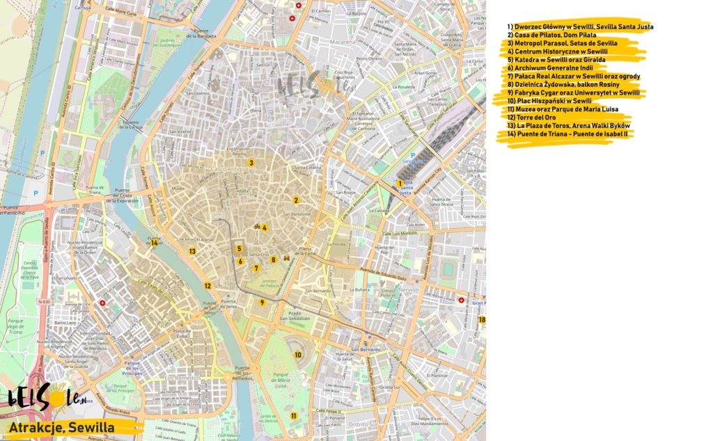 13 ciekawych atrakcji Sewilli, które musisz zobaczyć. Sewilla - co ...