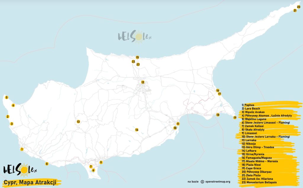 Co warto zwiedzić i zobaczyć na Cyprze? 19 największych atrakcji