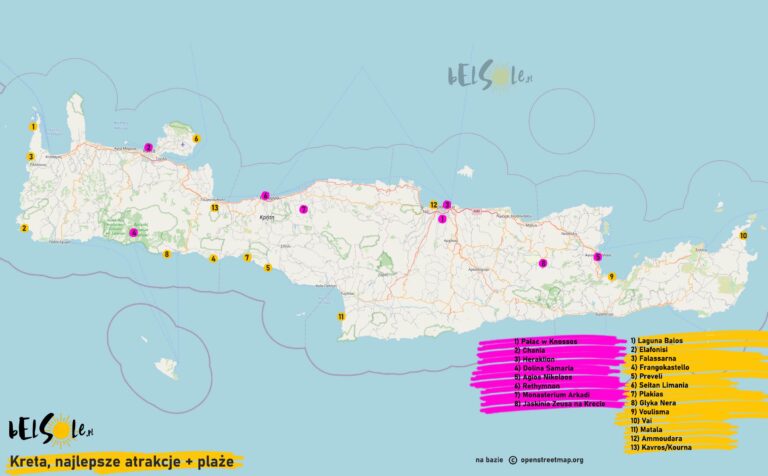 15 najlepsze atrakcje i Kreta. Co zobaczyć na Krecie? [NOWE 2023 ...