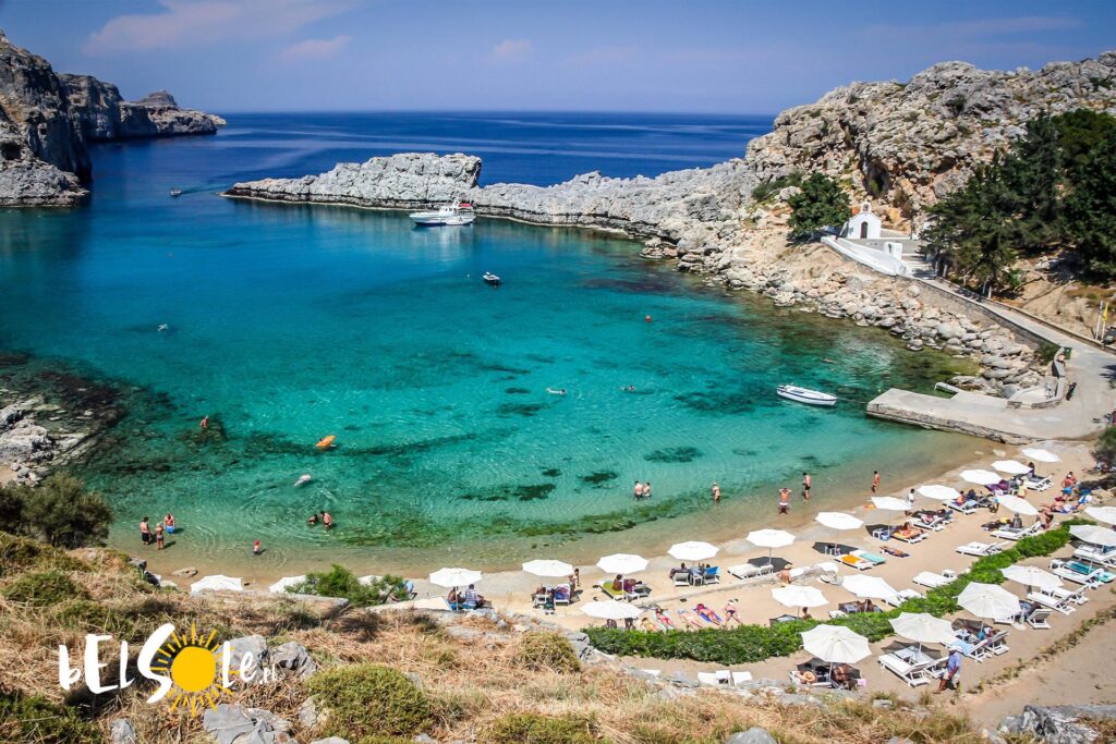 11 najlepsze plaże na Rodos (nowe w 2023), najładniejsze PERŁY! - BelSole