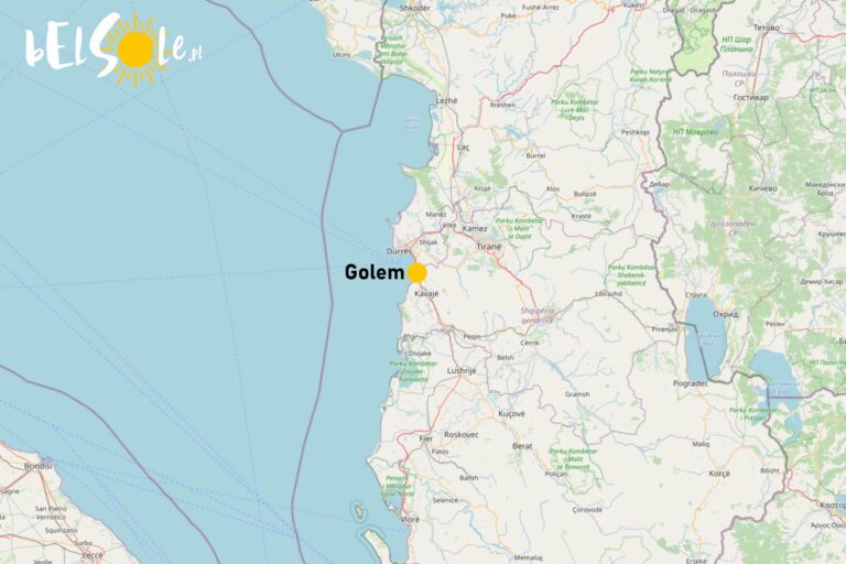 Golem Albania - co zobaczyć, gdzie leży, gdzie spać? Poradnik - BelSole