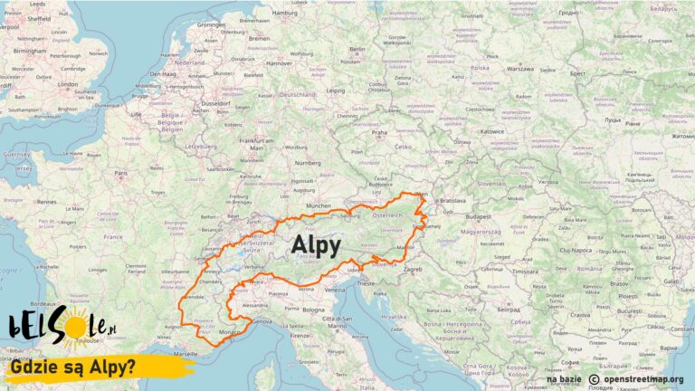 Gdzie są Alpy? Gdzie leżą? Położenie i Mapa. DOKŁADNIE wyjaśniamy ...