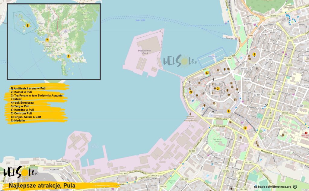 11 najlepsze atrakcje, PULA i okolice. Co zobaczyć i zwiedzić w Puli ...
