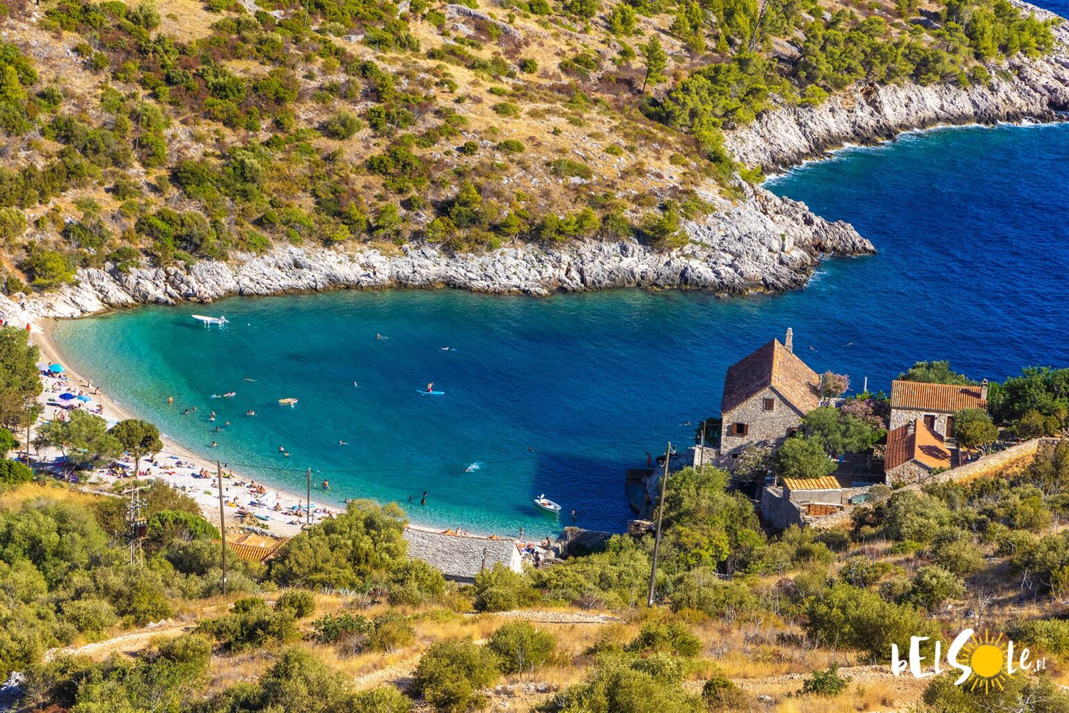 Najlepsze plaże na Hvar, najpiękniejsza i najładniejsze plaże Hvar ...