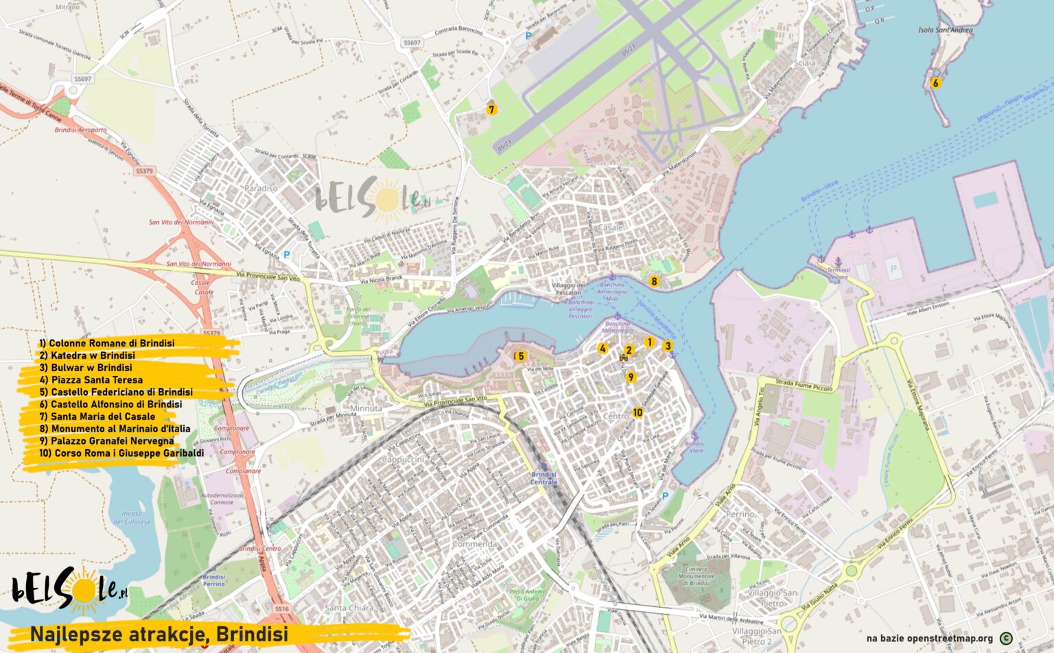 11 najlepsze atrakcje Brindisi i okolicy. Co zobaczyć w Brindisi? Tu ...