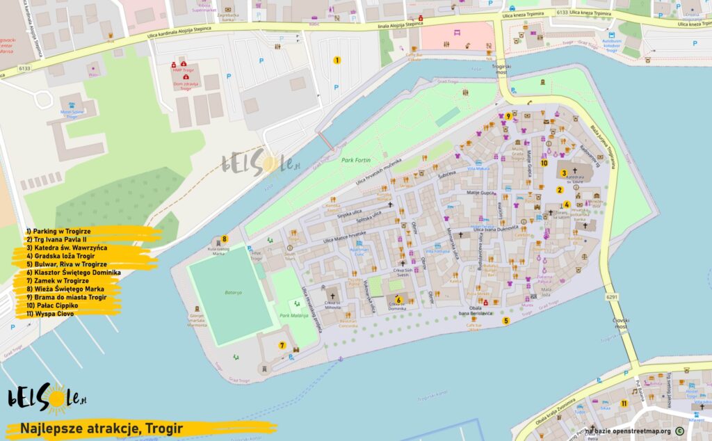 11 najlepsze atrakcje i Trogir. Co zobaczyć w Trogirze? Najpiękniejsze ...